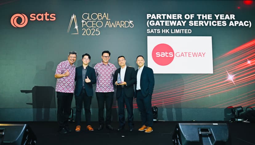 SATS HK Honored with Partner of the Year (Gateway Services APAC) Award ...